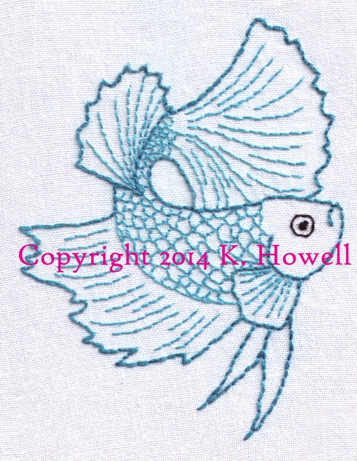 Exclusive Photo of Fish Embroidery Patterns - crafta.info