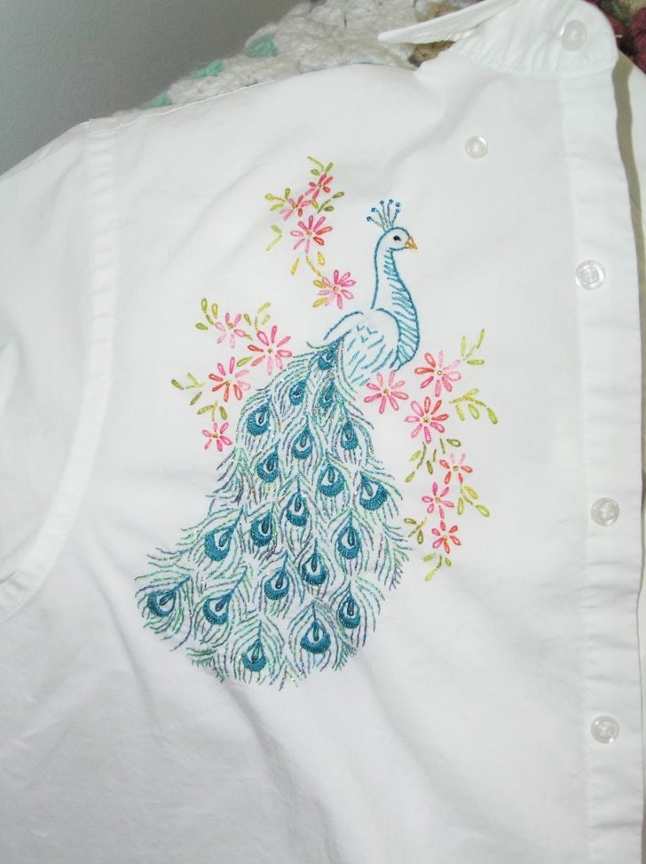 Peacock Embroidery Patterns - crafta.info